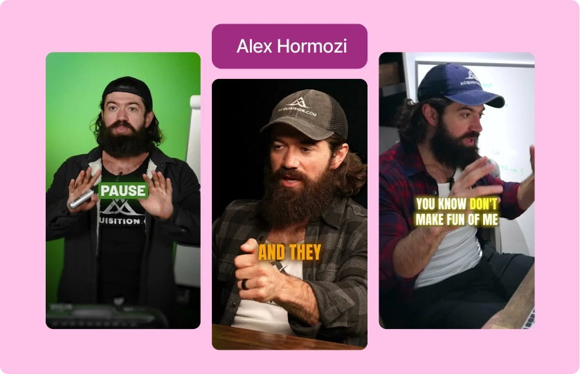 Auto Add Alex Hormozi Style Captions to Your Videos with quso.ai